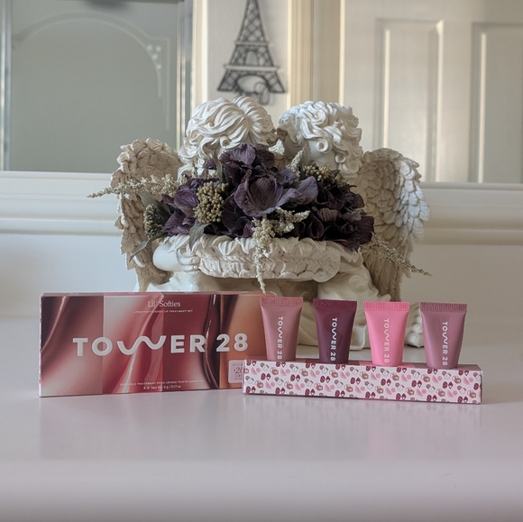 Tower 28 | Makeup | Tower 28 Lip Balm Gloss Set Pink And Red Shades ...
